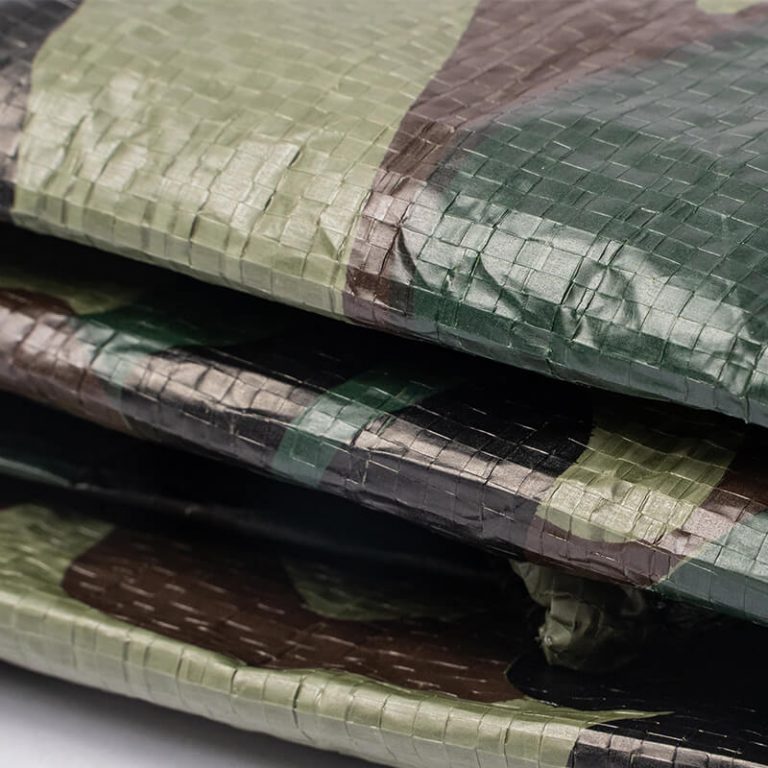 Camouflage Waterproof Polyethylene Tarpaulin Sheet - Roc Tarp
