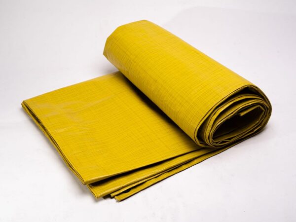 Yellow Poly Tarps - Roc Tarp