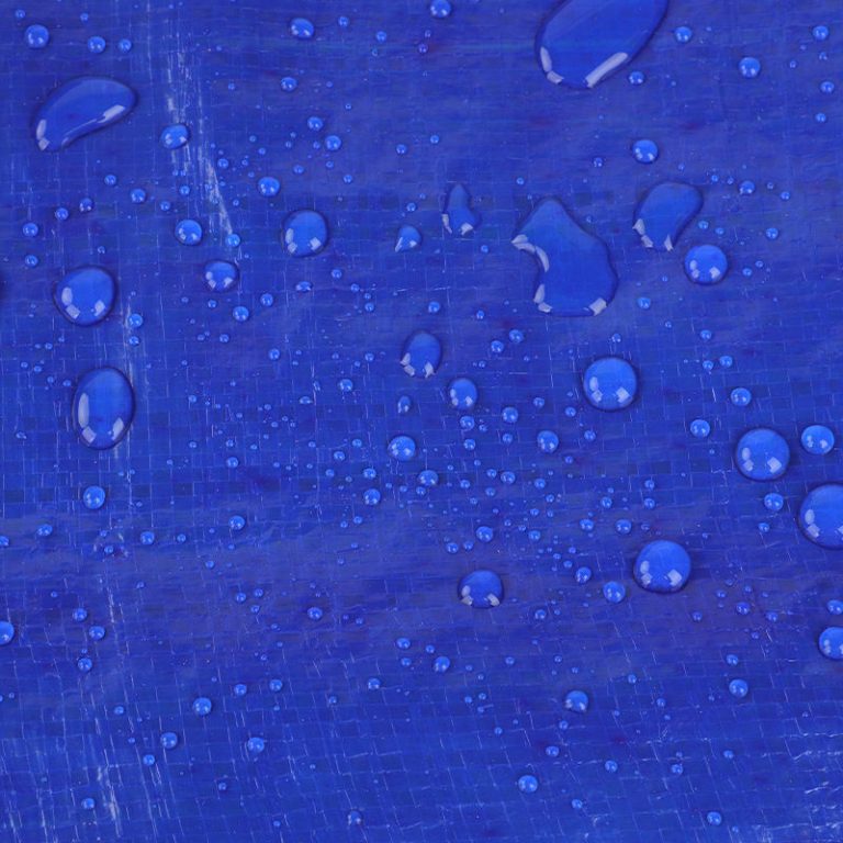 Heavy Duty Blue Silver Poly Tarps - Roc Tarp