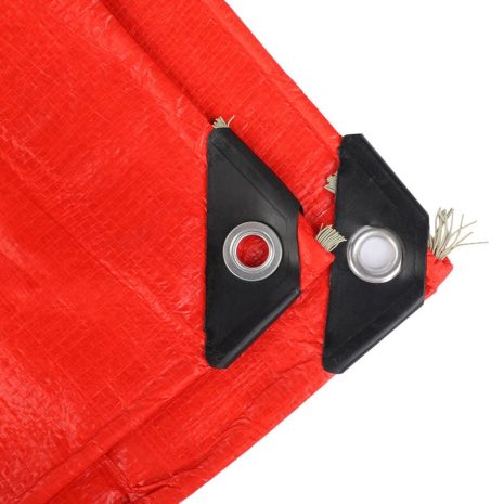Red Heavy Duty Poly Tarps - Roc Tarp