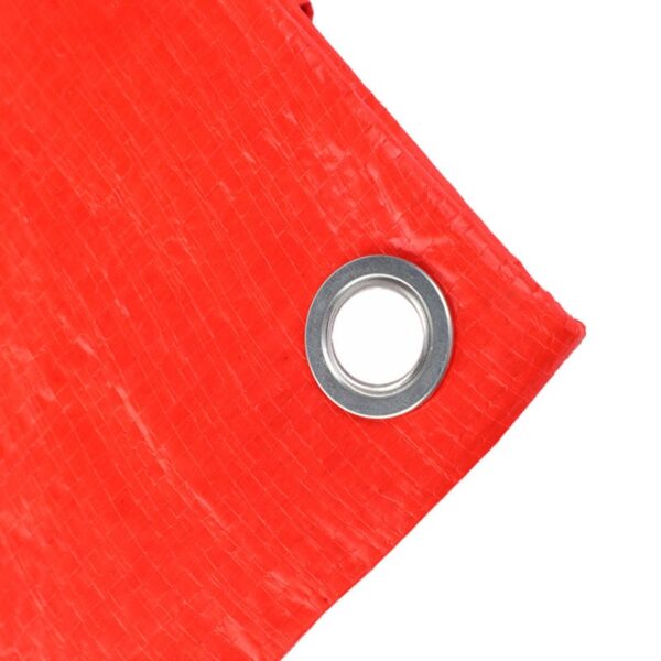 Red Heavy Duty Poly Tarps - Roc Tarp
