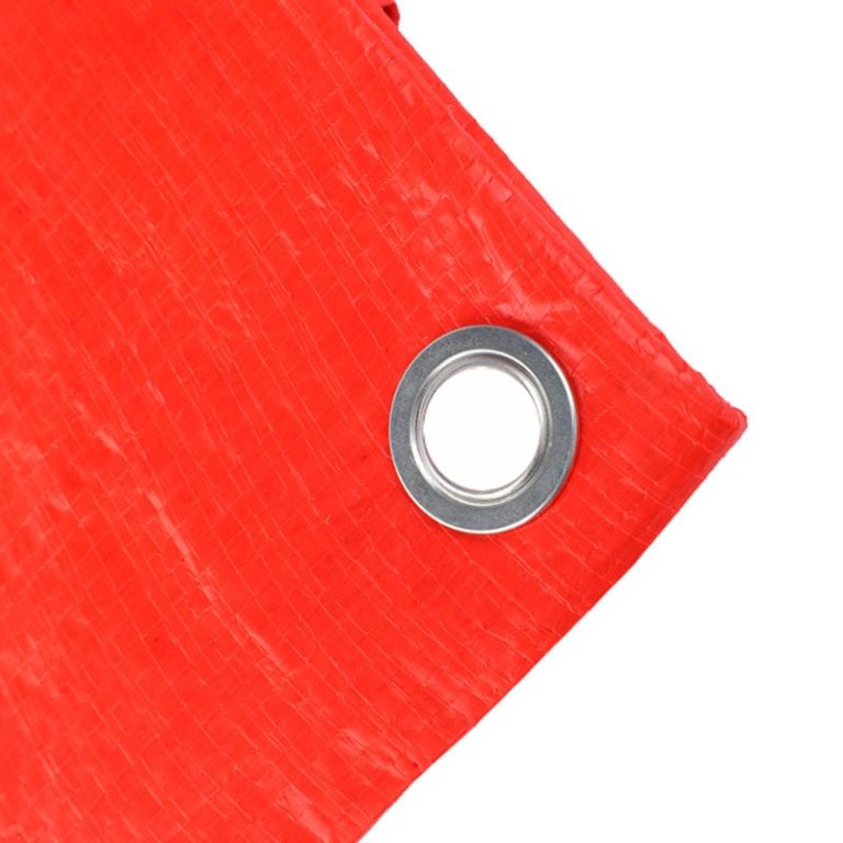 Red Heavy Duty Poly Tarps - Roc Tarp