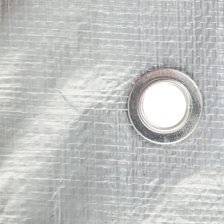 Silver Heavy Duty Poly Tarps - Roc Tarp